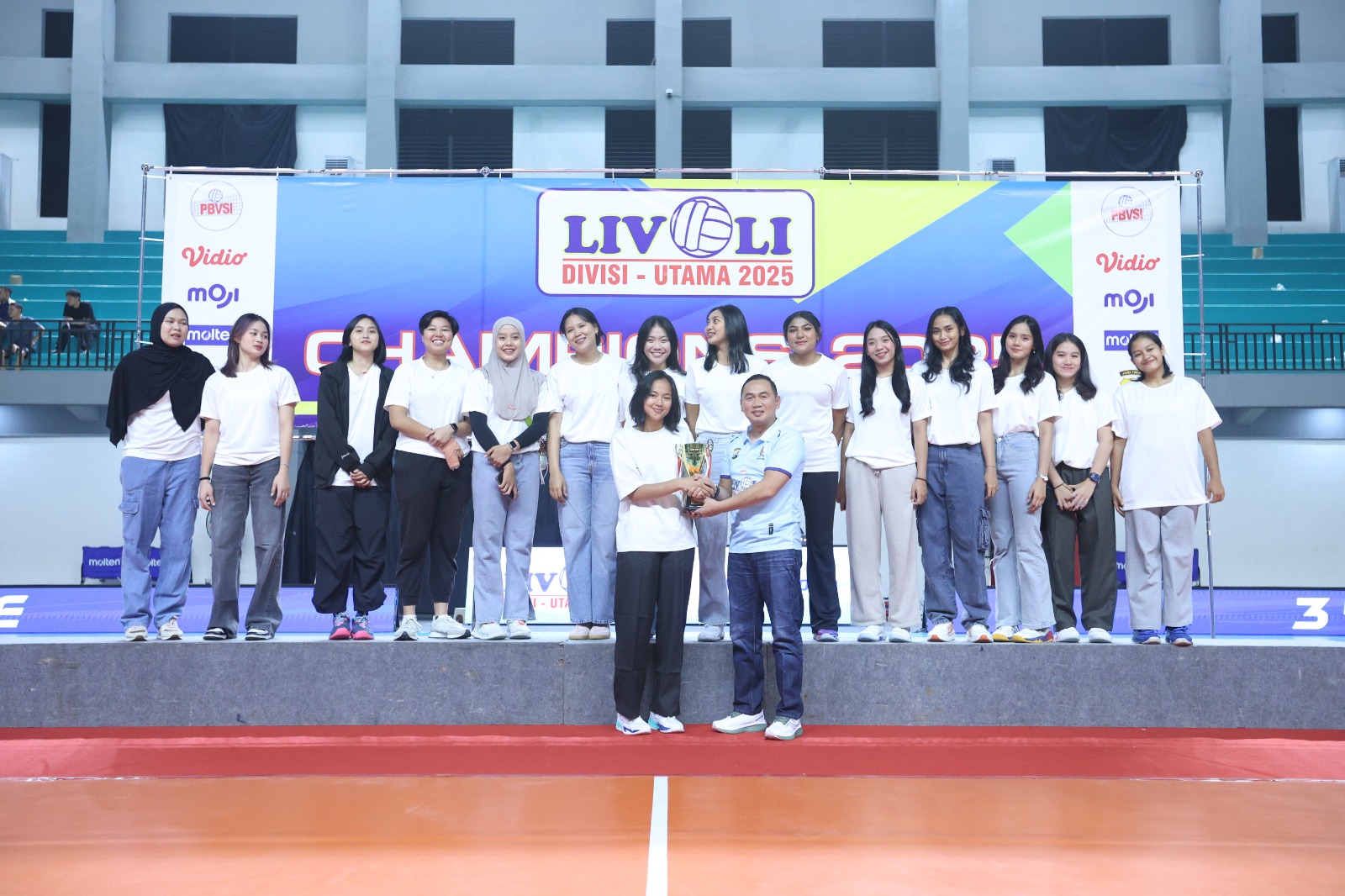 Livoli Divisi Utama 2025: Petrokimia Juara di Bojonegoro - PBVSI ...