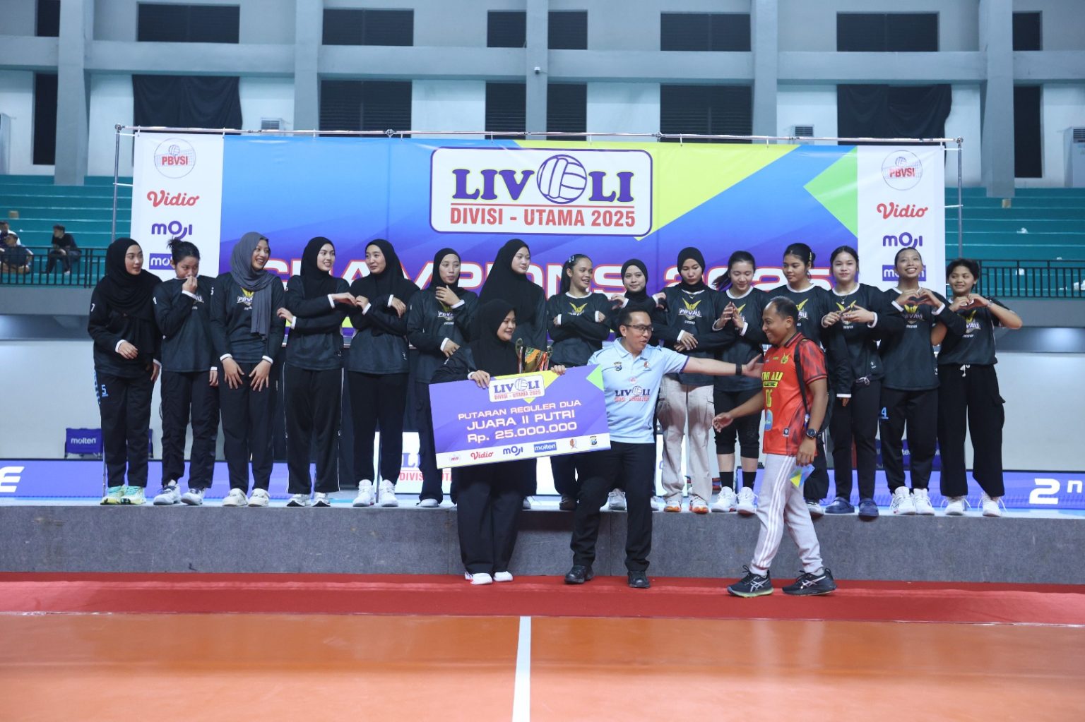 Livoli Divisi Utama 2025: Petrokimia Juara di Bojonegoro - PBVSI ...